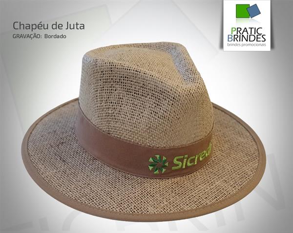 Chapéu Juta Com Forro - Cjcf-Sic | Brindes Corporativos Sicredi